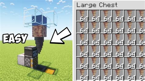 Easy Minecraft Dripstone Farm For Beginners 1 21 Tutorial Youtube