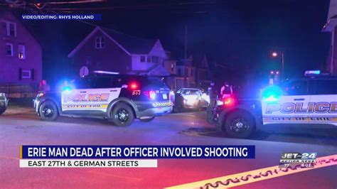 Erie Man Identified In Officer Involved Shooting Wednesday Night