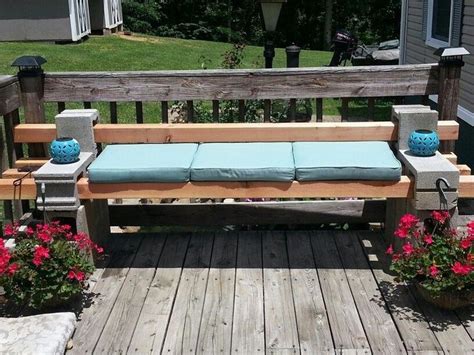 diy cinder block outdoor bench 4 easy tips the owner builder network