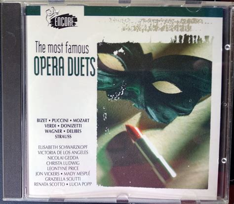 The Most Famous Opera Duets 1994 Cd Discogs