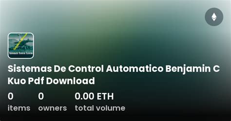 Sistemas De Control Automatico Benjamin C Kuo Pdf Download 系列 OpenSea