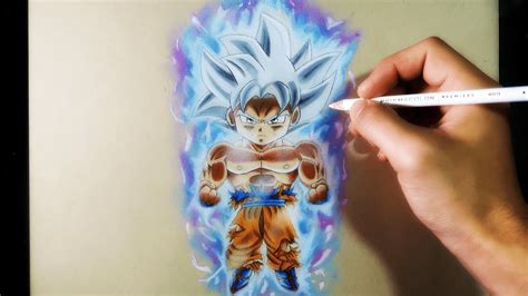 Como Dibujar A Goku Ultra Instinto Dominado Facil Paso A Paso Migatte