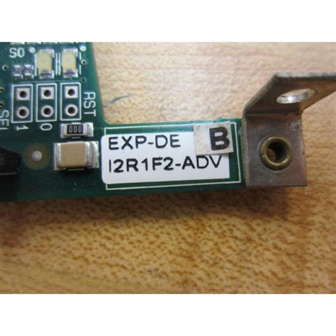 Gefran Exp De I2r1f2 Adv Encoder Expansion Card Expdei2r1f2adv Used