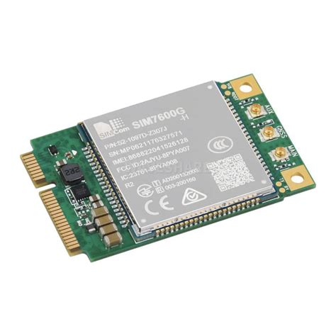 SIM7600G H PCIE SIMCom Original 4G LTE Cat 4 Modul GNSS Mini PCIe Malina314