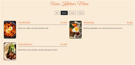 Github Ibrahim Yildirimasian Menu Js Asian Kitchen Menu List With Js