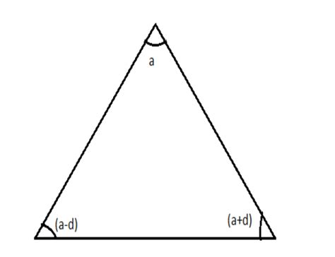the angles of a triangle are in ap the greatest angle class 9 maths cbse