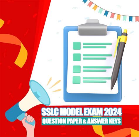 Aplus Blog Sslc Model Exam 2024 Question Paper And Answer Key Emandmm