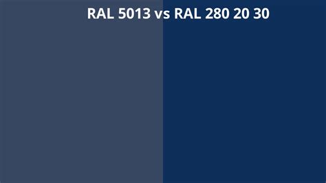 Ral 5013 Vs 280 20 30 Ral Colour Chart Uk