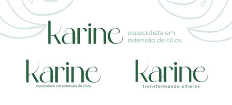 Identidade Visual Karine On Behance