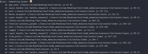 Handling Errors In Express Zell Liew