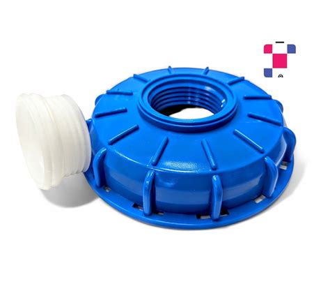 6 inch ibc tank top lid fill screw cap with 2 inch buttress coarse