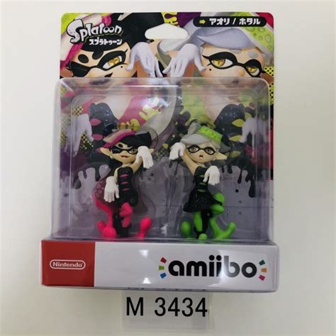 【未使用】m3434 新品 未開封 即決 Amiibo アオリ ホタル シオカラーズ セット アミーボ スプラトゥーン シリーズ