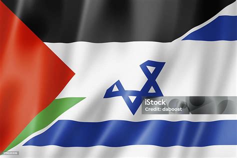 ธงปาเลสไตน์และอิสราเอล ภาพสต็อก ดาวน์โหลดรูปภาพตอนนี้ Palestinian