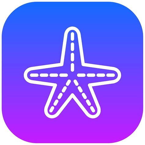 Premium Vector Starfish Vector Illustration
