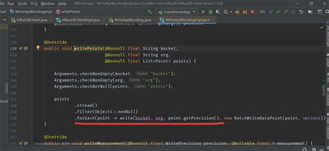 How To Do Batch Write With Block Api Issue 174 Influxdata