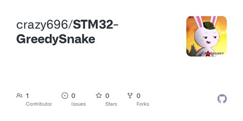 GitHub Crazy696 STM32 GreedySnake