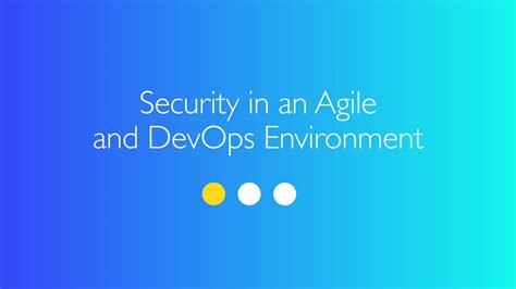 How To Maintain Security In A Fast Paced DevOps Environment Resources