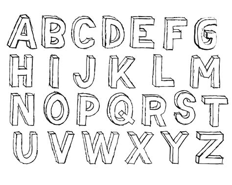 Alphabet Lore Drawing