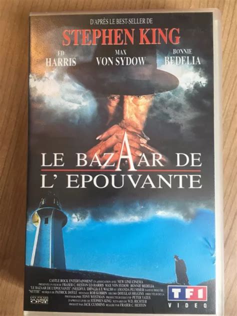 CASSETTE VHS LE Bazar De Lépouvante Max Von Sydow Stephen King horreur