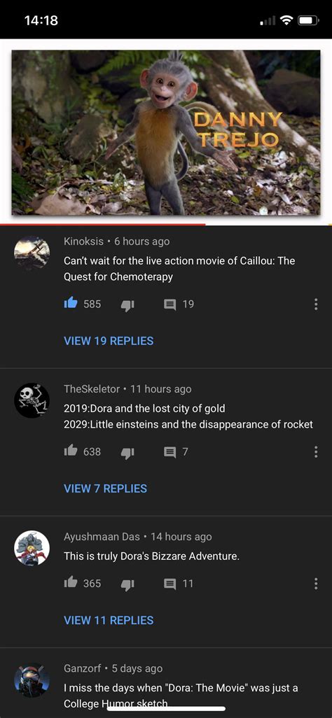 Cursedcaillou Rcursedcomments