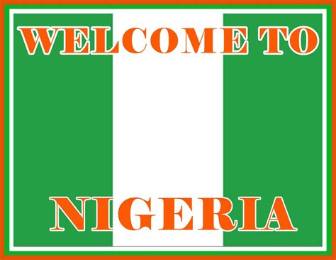 Welcome To Nigeria Sign Pdf Free Download Printable Signs Free Out
