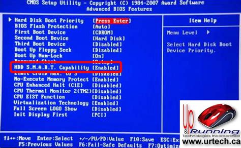 Gigabyte BIOS Screen Enable Drive SMART Up Running Inc Tech How To S