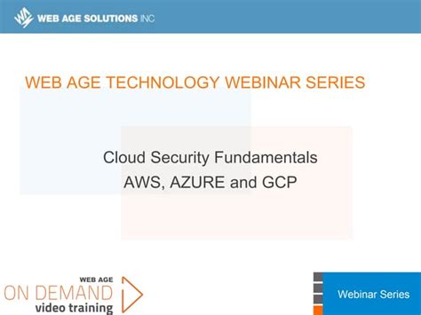 Cloud Security Fundamentals Webinar Pptx