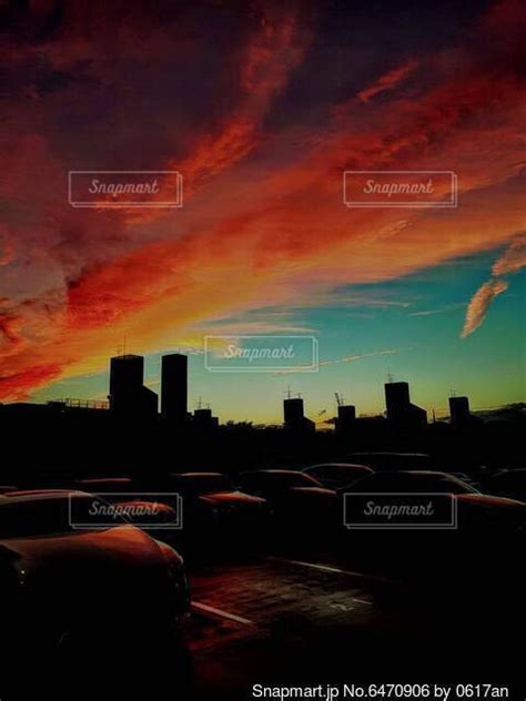夕暮れから夜に向かって の写真・画像素材 6470906 Snapmart（スナップマート）