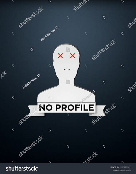 No Profile Picture Do Royalty Free Stock Illustration 2253777287