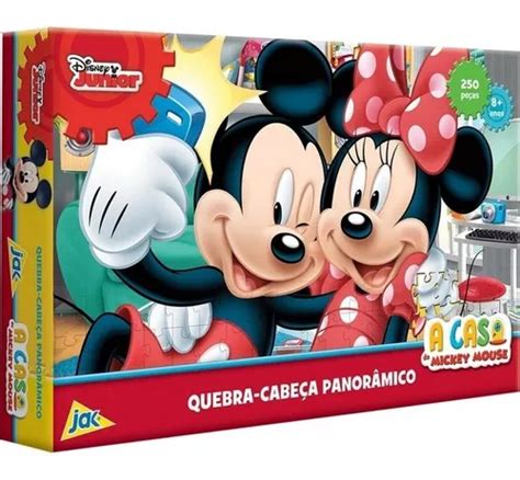 Puzle De Mickey Y Minnie Mouse 250 Piezas Toyster 2197 Mercadolibre