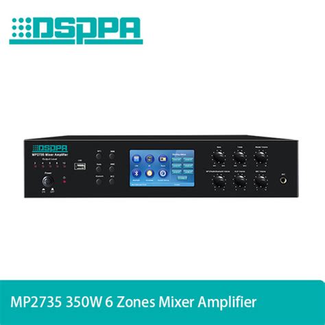 Dsppa Mp2735 350w 6 Zones Mixer Amplifier Metamall