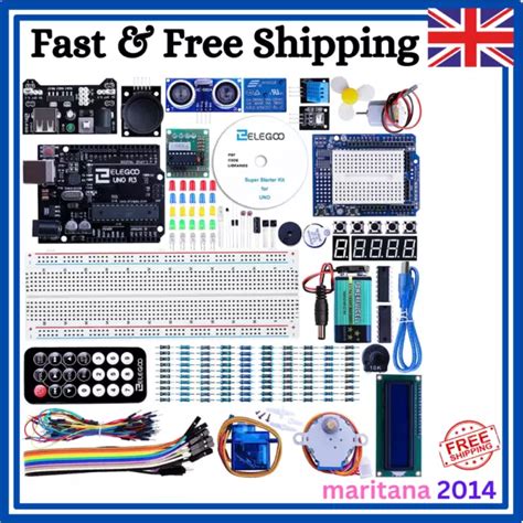 ELEGOO UNO R3 Project Super Starter Kit Compatible With Arduino IDE