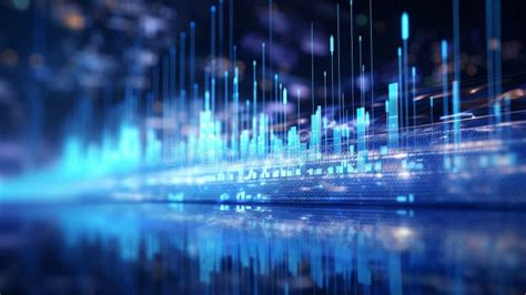 Abstract Medical Data Visualizations Stock Photo Image Of Healthcare Technology