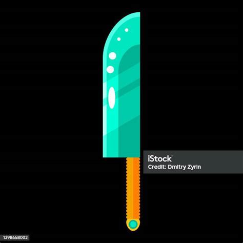 Abstract Flat Sword Blade Weapon War Logo Vector Design Style Icon