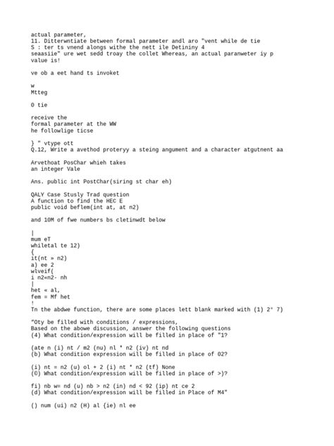 Computer Output Pdf Parameter Computer Programming String Computer Science