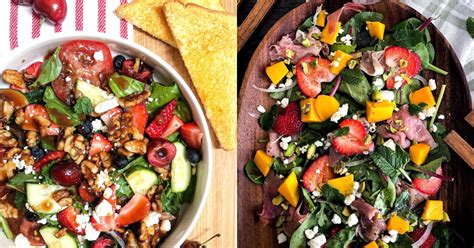 Ensaladas fáciles y nutritivas con fresas que querrás probar
