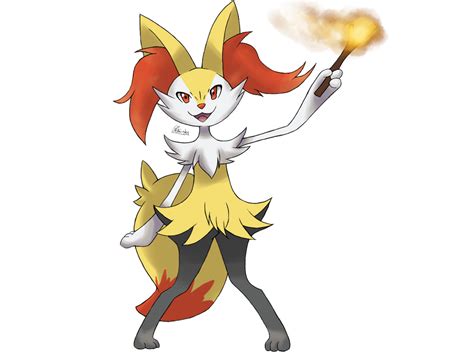 Roussil Braixen By Oce Sky62 On Deviantart