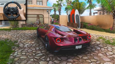 Ford Gt Forza Horizon 5 Gameplay Logitech G923 Gameplay Youtube