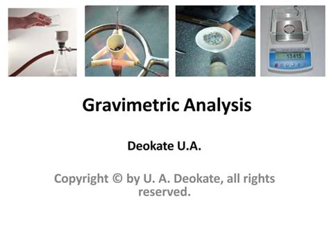 Gravimetricanalysis 2 Pptx