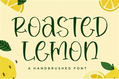 Roasted Lemon Font Free Font