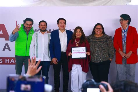 Clara Brugada Hace Registro Como Candidata De Morena A Cdmx