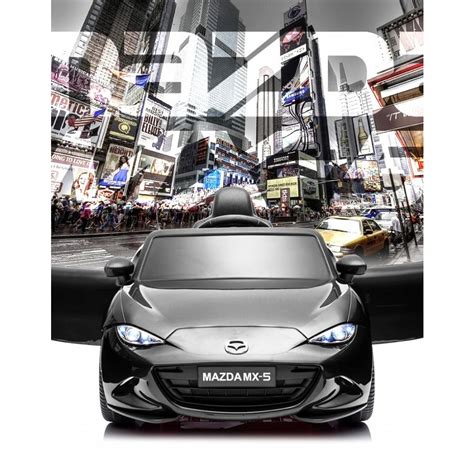 乗用玩具 乗用ラジコン Mazda Mx 5 マツダ Us ロードスター 6v4ah×2 四輪サス 電動ラジコンカー電動乗用玩具 乗用ラジコン