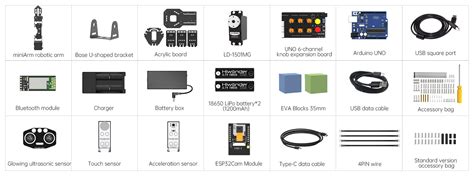 Miniarm Open Source Ai Robotic Arm Support Sensor Expansion Arduino P Hiwonder