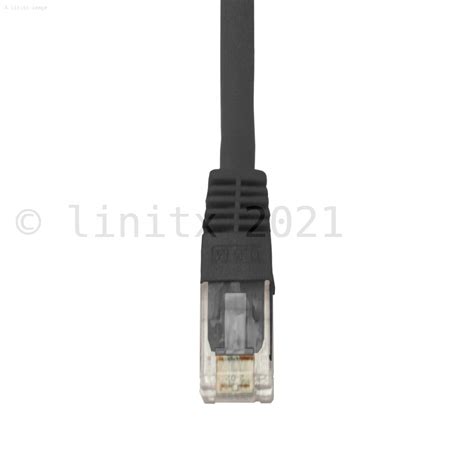 LinITX Pro Series CAT6 RJ45 UTP Ethernet Patch Cable 5m Black