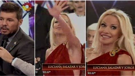 Tinelli Habló De Redrado Y Luli Salazar Respondió Con Un Sugerente Gesto