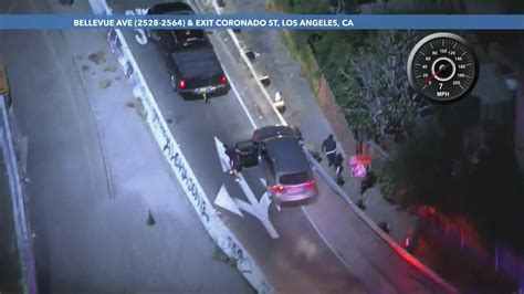 Burglary Suspects Out Of Oc Lead Chp In Pursuit Into La County