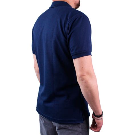 Camiseta Polo Para Hombre Lec Lee Azul Oscuro