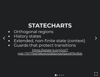 Managing Application State With Statecharts PPT