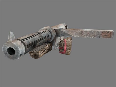 Sten Smg 3d Model 79 Max Obj Fbx Dae Free3d