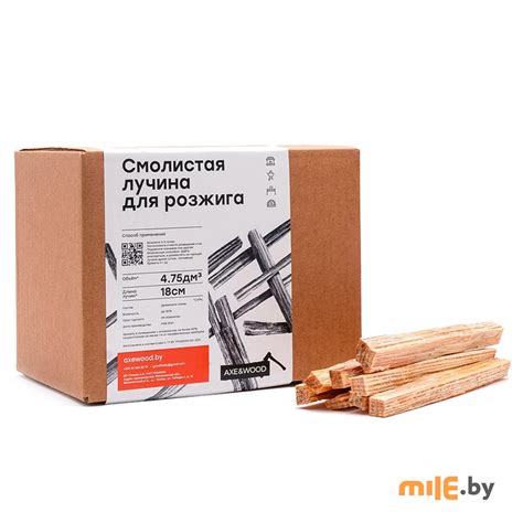 Купить Лучина для розжига Axe&Wood 4,75 дм.куб. в Минске